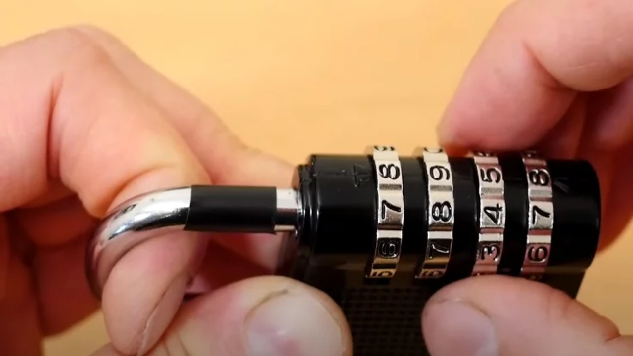 How To Unlock A 3 Digit Combination Lock: Step-By-Step Guide