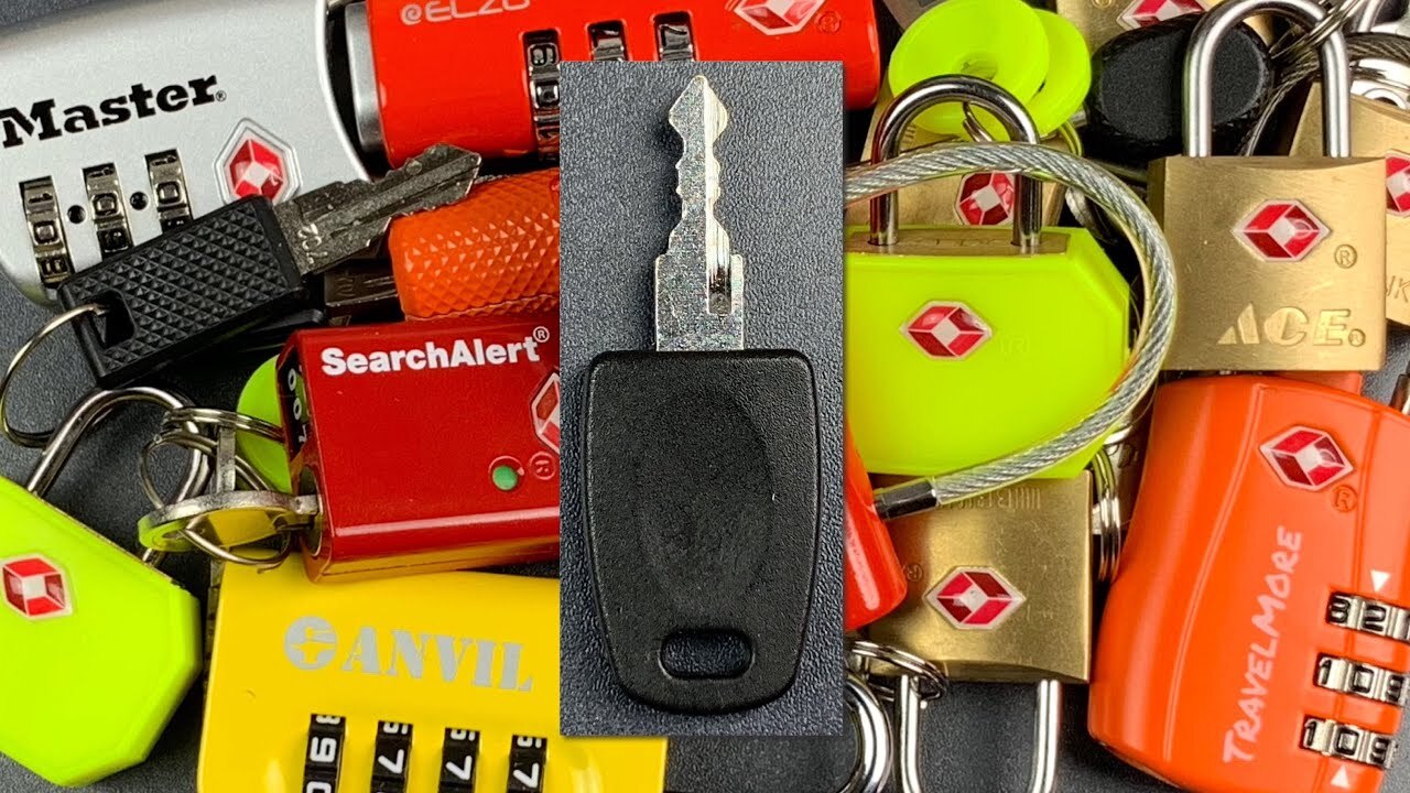 How To Unlock Tripp’s TSA007 Luggage Lock