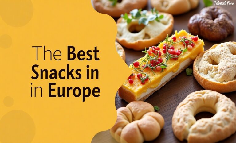 Discover The Best Snacks In Europe For Your Travels!